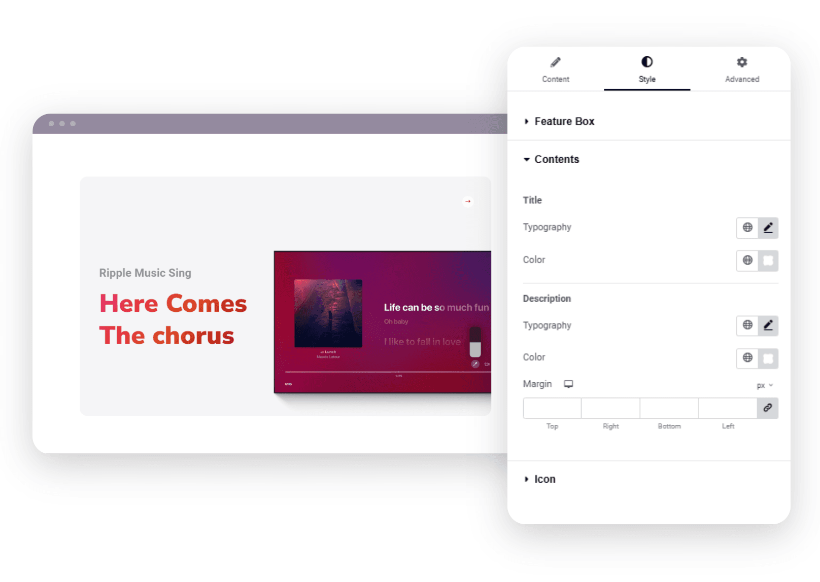 Feature Box - Spider Elements